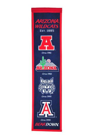 Arizona Wildcats Heritage Banner – Magic Pop Shop
