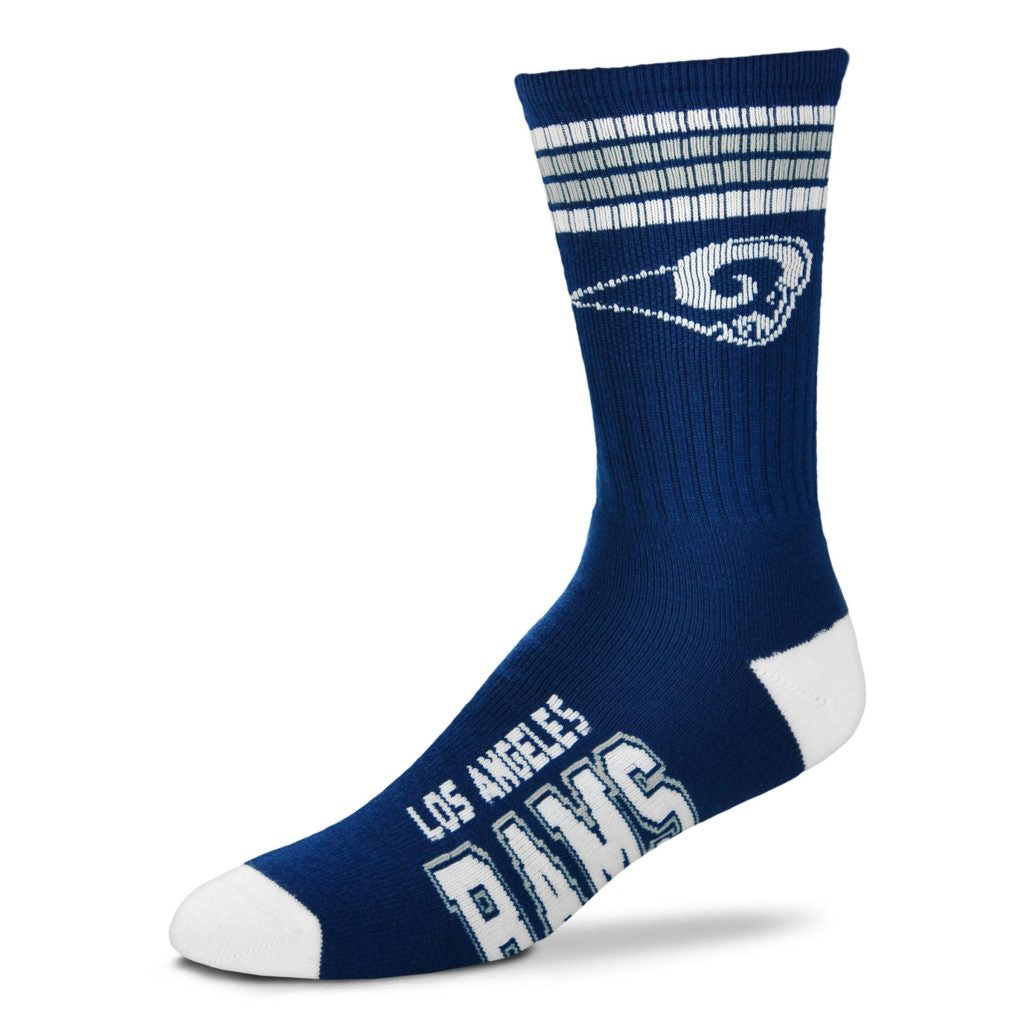 Los Angeles Rams 4 Stripe Socks – Magic Pop Shop